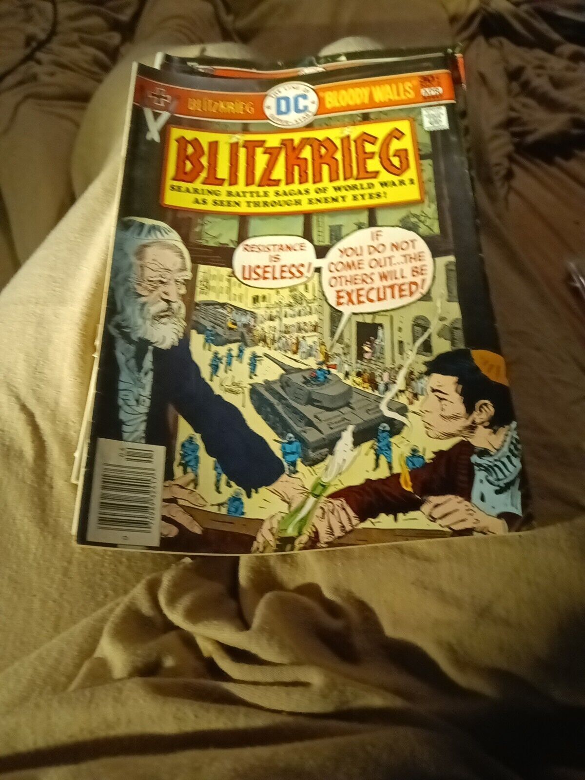 Blitzkrieg DC Comics 1976 Lot Run Issue 1,2,3,4,5 Bronze Age Complete ...