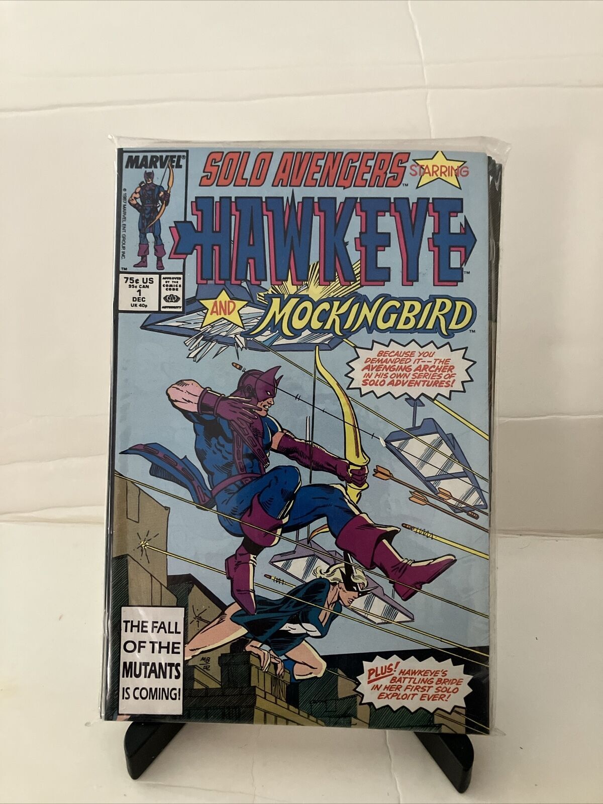 Solo Avengers Hawkeye 1 Marvel 1987, Jim Lee, 1st Trick Shot | Comic ...