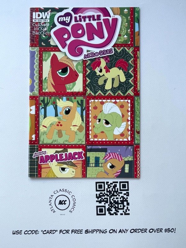 My Little Pony Micro-Series Applejack # 6 NM IDW Comic Book Pinkie Pie ...