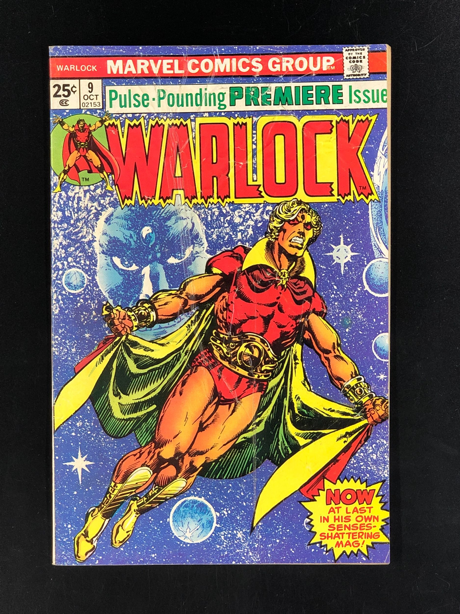 Warlock #9 (1975) GD/VG 1st In-Betweener Cameo, Warlock Meets Thanos ...