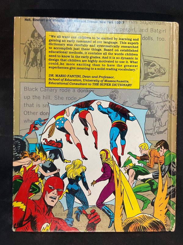 The Super Dictionary JOE Kubert Cover ART Superman Batman Wonder Woman ...