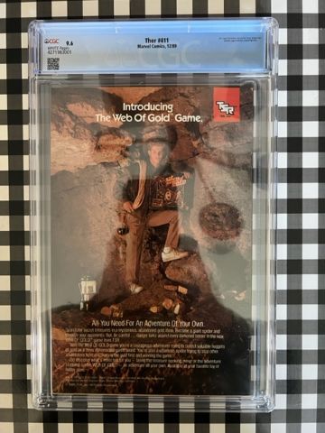 The Mighty Thor #411 (1989) - CGC 9.6 - 1st Cameo New Warriors ...