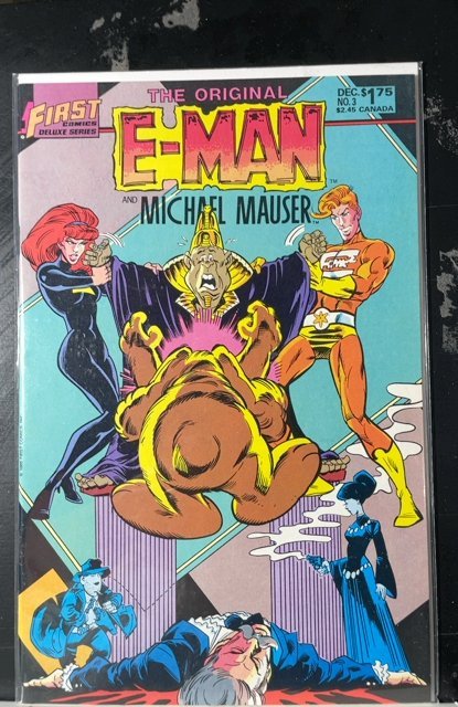 The Original E-Man and Michael Mauser #3 (1985) | Comic Books - Copper ...