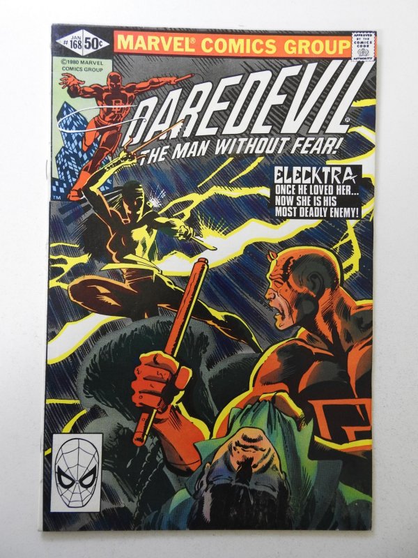 Daredevil #168 (1981) VG/FN Condition! 1st Appearance of Elektra ...