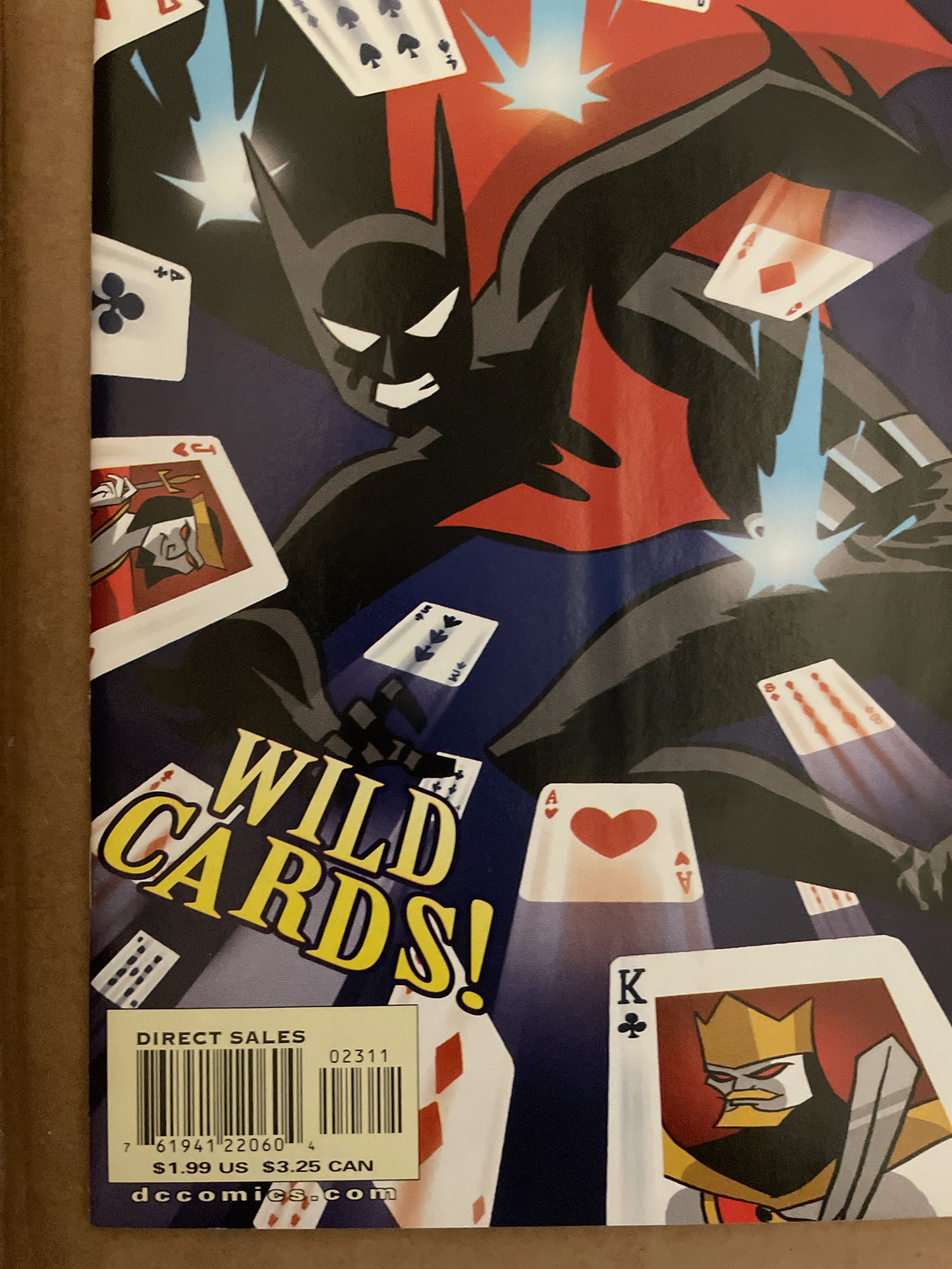 Batman Beyond #23 NM (1999) 1st Full Appearance True Royal Flush Gang ...