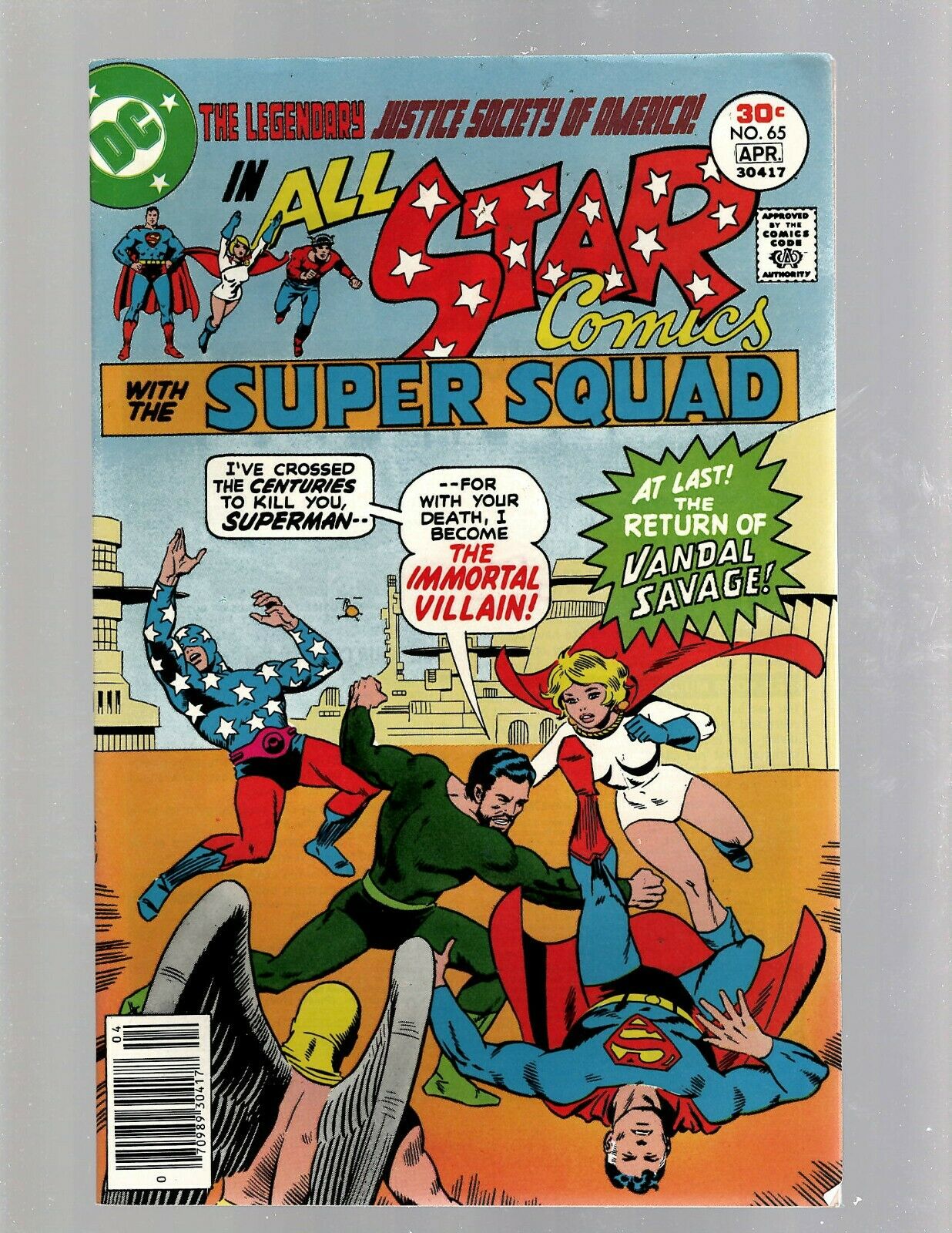 Lot Of 8 All Star Comics DC Comic Books #59 60 61 62 63 64 65 66 Power ...