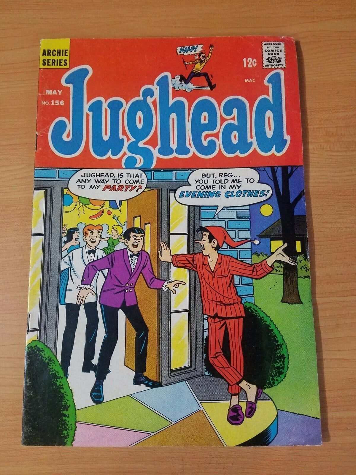 Archie's Pal Jughead #156 ~ FINE ~ (1968, Archie Comics) | Comic Books - Silver Age, Jughead ...