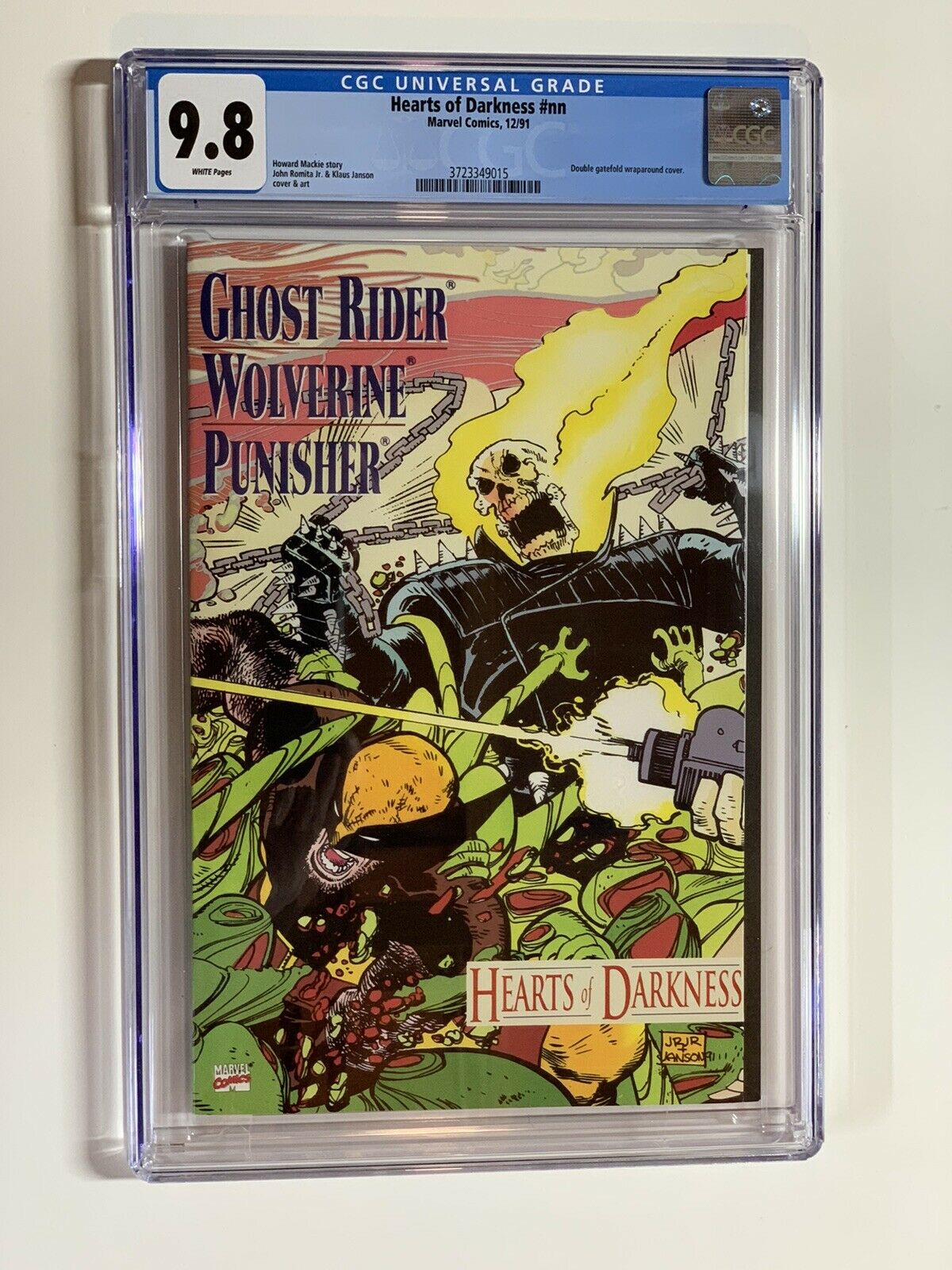 Hearts Of Darkness Wolverine Ghost Rider Punisher Nn 1 Cgc 9.8 | Comic ...