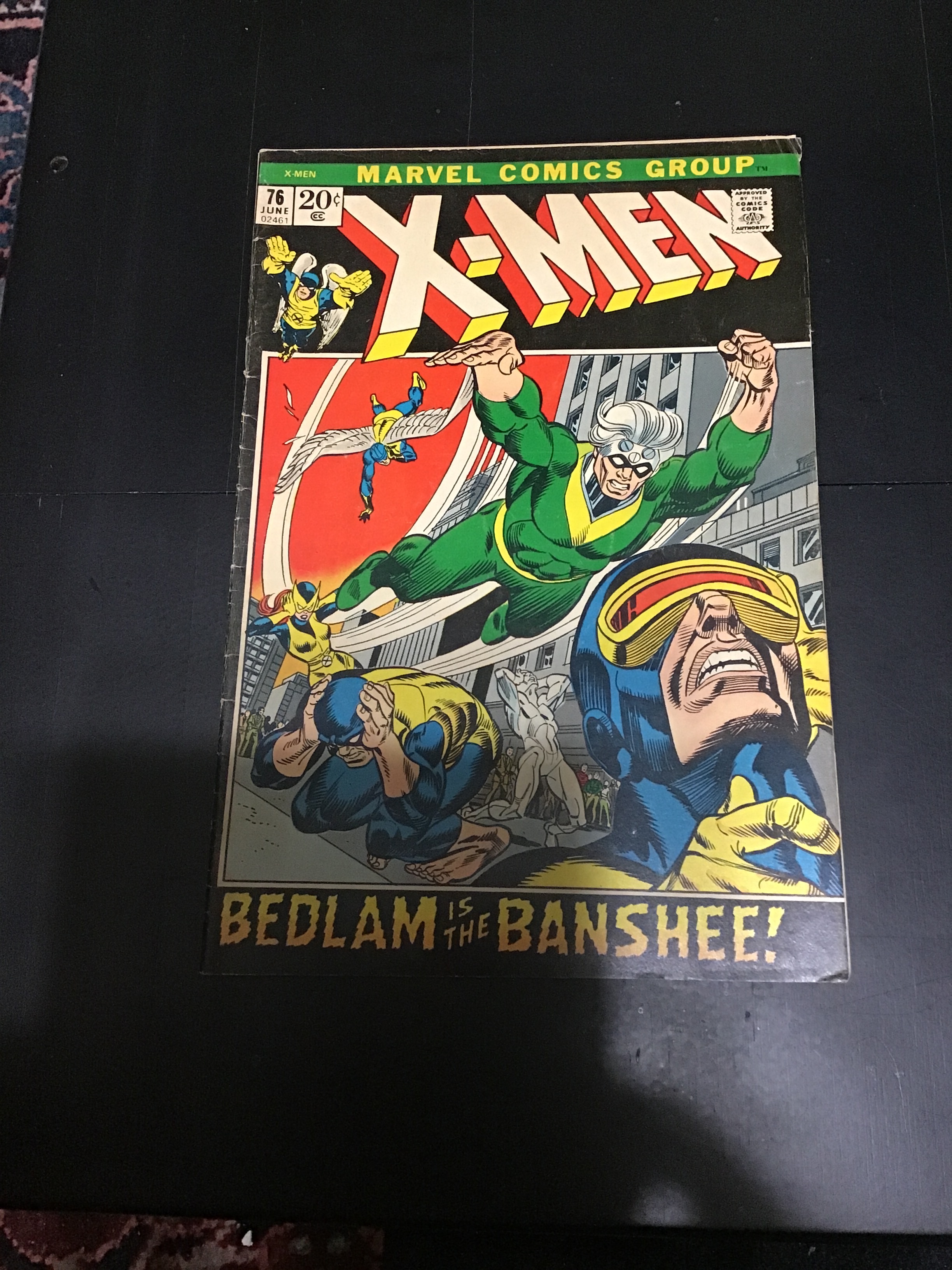 The X-Men #76 (1972) Banshee! High grade! VF- Wytheville CERT! Wow ...