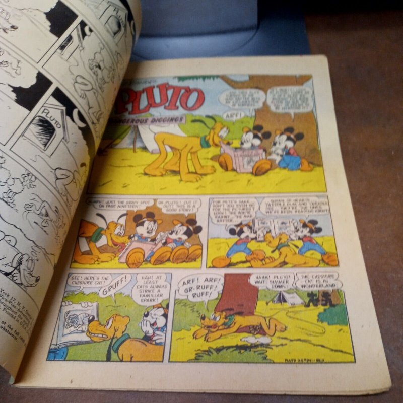 Walt Disney's Pluto Four-Color 941 Dell Comics 1958 Silver Age Cartoon ...
