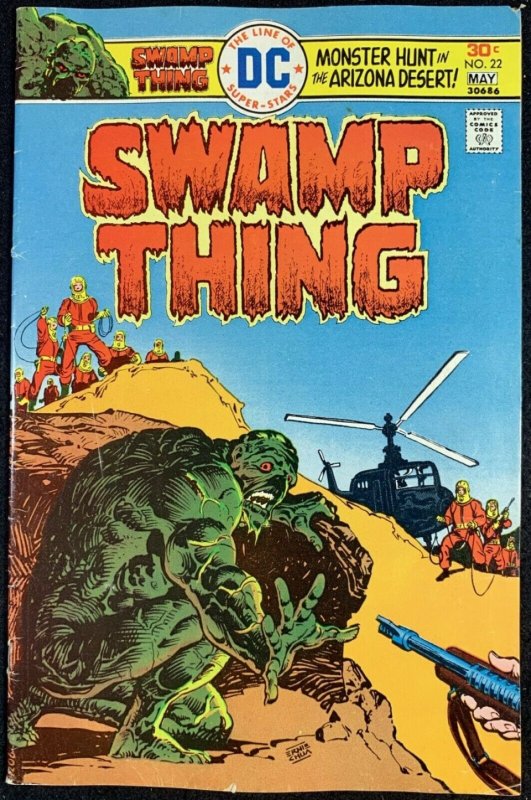 Swamp Thing (1972) #22 FN- (5.5) Ernie Chan Cover Nestor Redondo Art ...