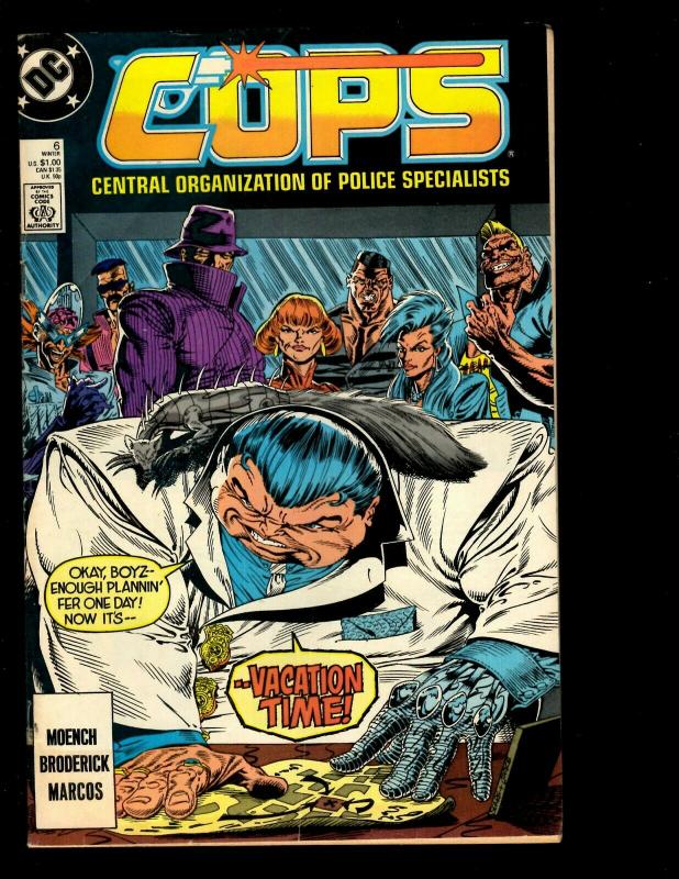 11 DC Comics Cops # 1 4 5 6 7 8 9 10 Morbius # 22 Indiana Jones # 1 2 ...