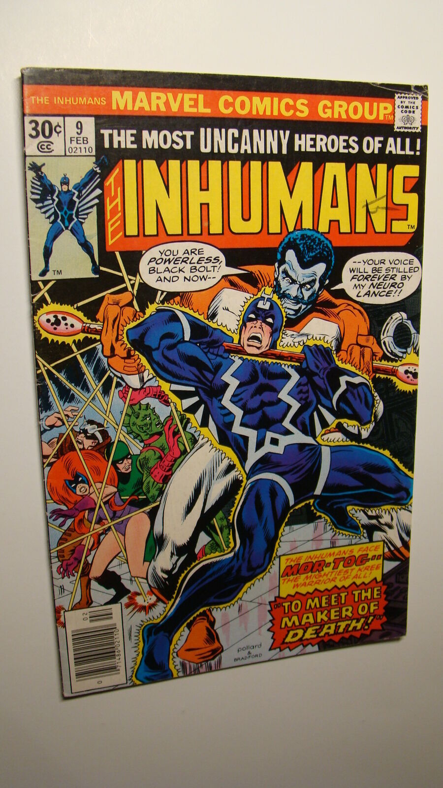 Inhumans 9 *Solid Copy* VS Mor-Tog Death Maker Blackbolt Medusa Karnak ...