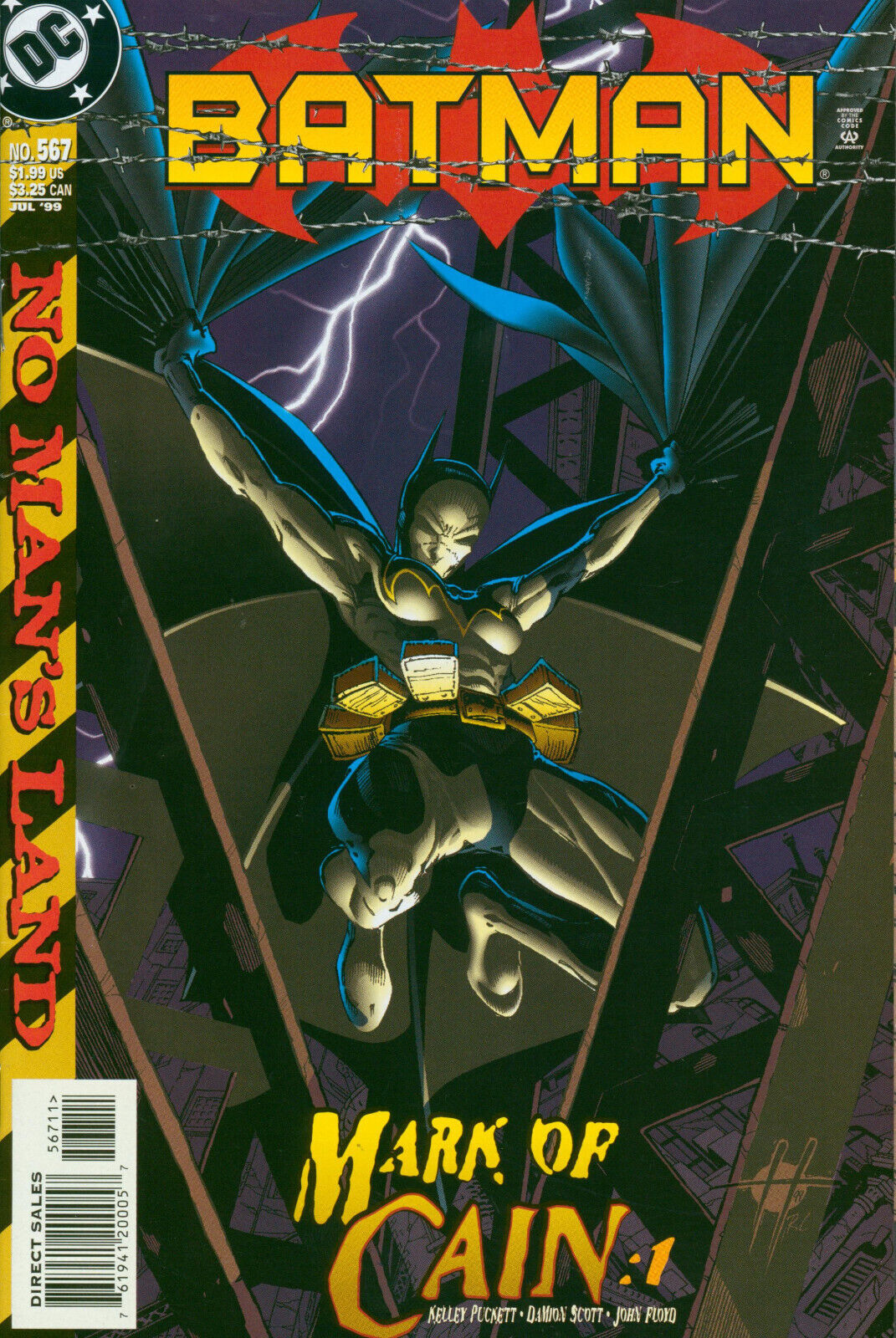 Batman #567 DC Comics 1999 1st Cassandra Cain as Batgirl VF | Comic ...