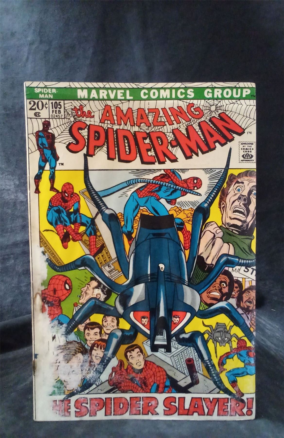 The Amazing Spider-Man #105 1972 Marvel Comics Comic Book | Comic Books ...