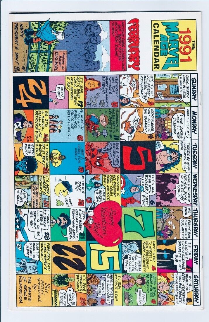Marvel Age #98 (Marvel Comics 1991) 1st appearance of the Toxic Avenger ...