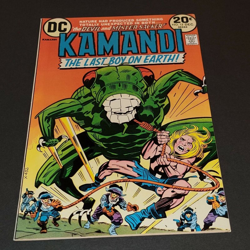 1973 Kamandi The Last Boy on Earth 12 Jack Kirby VF+ | Comic Books ...