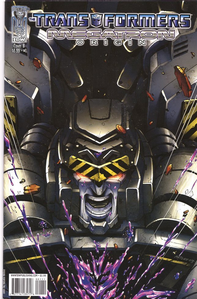Transformers Megatron Origins #1B | Comic Books - Modern Age / HipComic