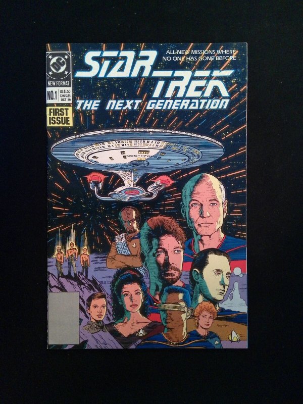 Star Trek the Nex Generation #1 (2ND SERIES) DC Comics 1989 VF ...