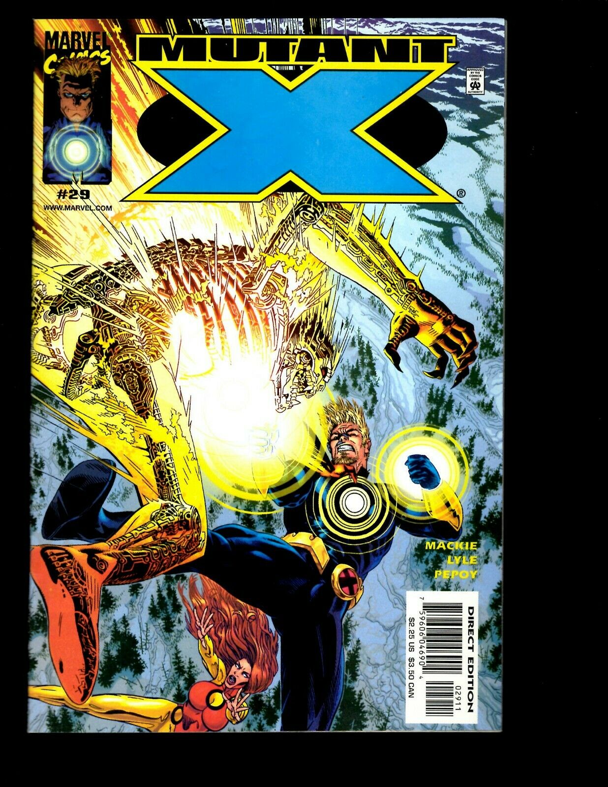 Lot Of 10 Mutant X Marvel Comics # 23 24 26 27 28 29 30 31 Annual '99 ...