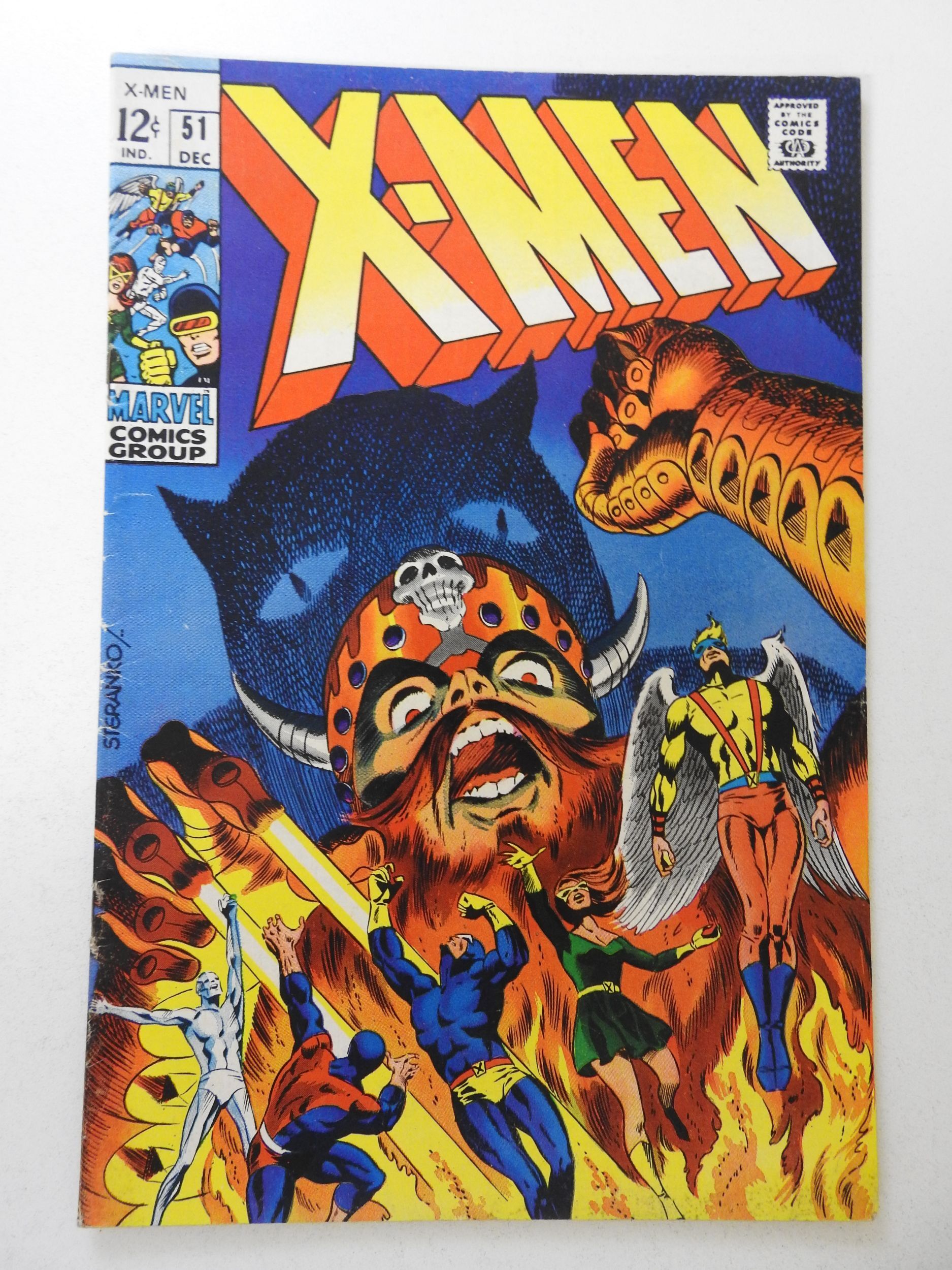 The X-Men #51 (1968) FN+ Condition! ink 1st page | Comic Books - Silver ...