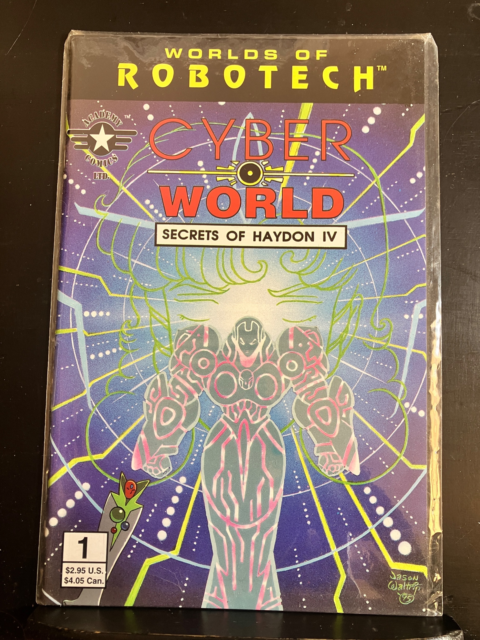 Robotech: Cyber World - Secrets of Haydon IV (1994) | Comic Books ...
