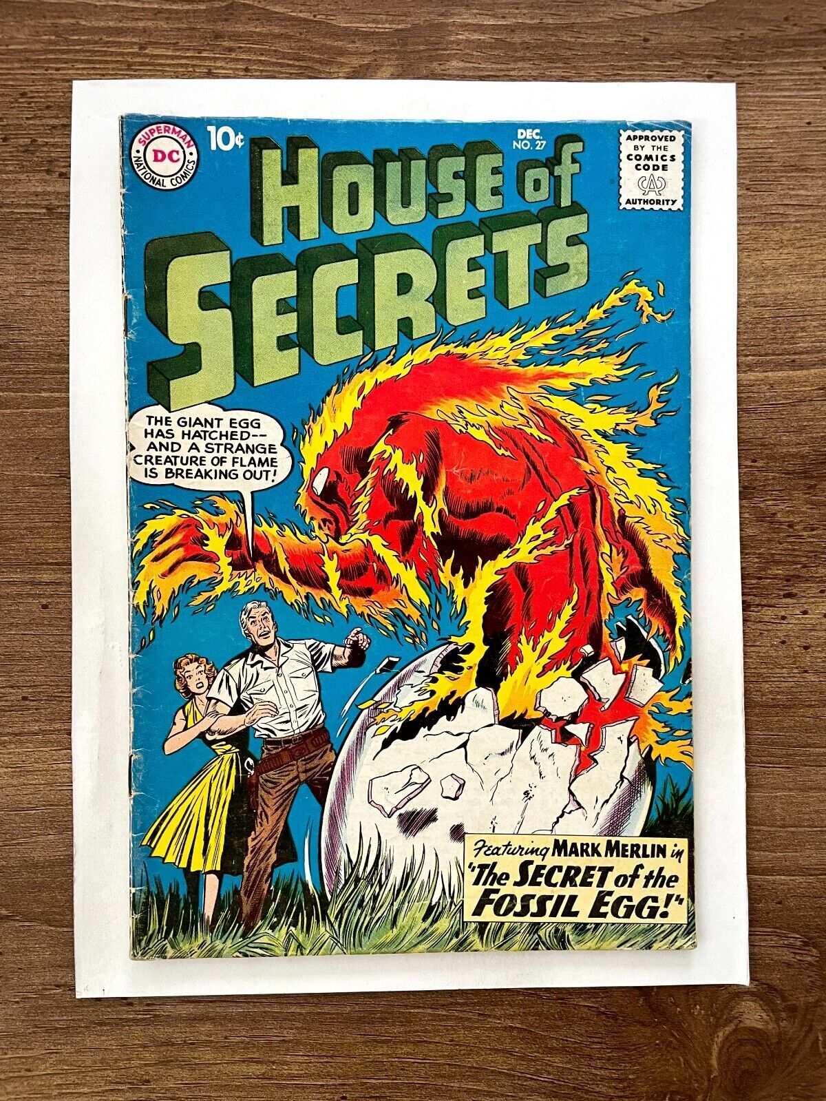 House Of Secrets # 27 VG/FN DC Comic Book Mark Merlin 20 J837 | Comic ...