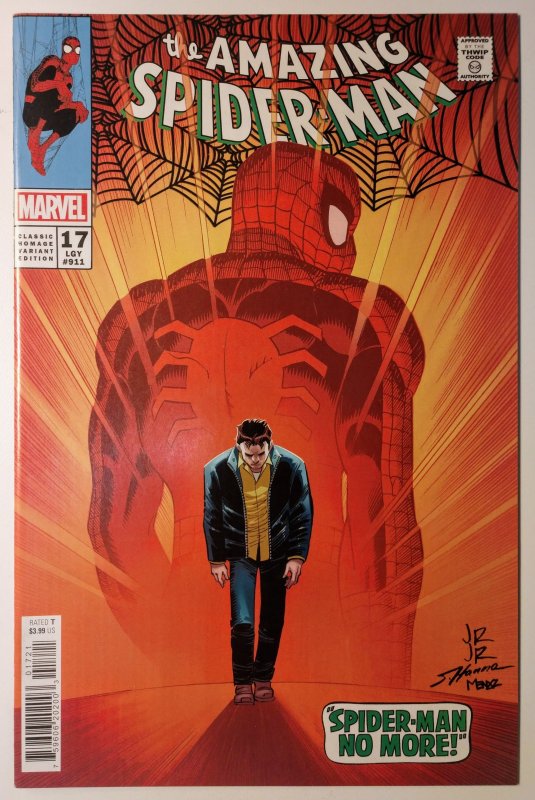 The Amazing Spider Man 17 9 4 2023 John Romita Jr Homage Cover