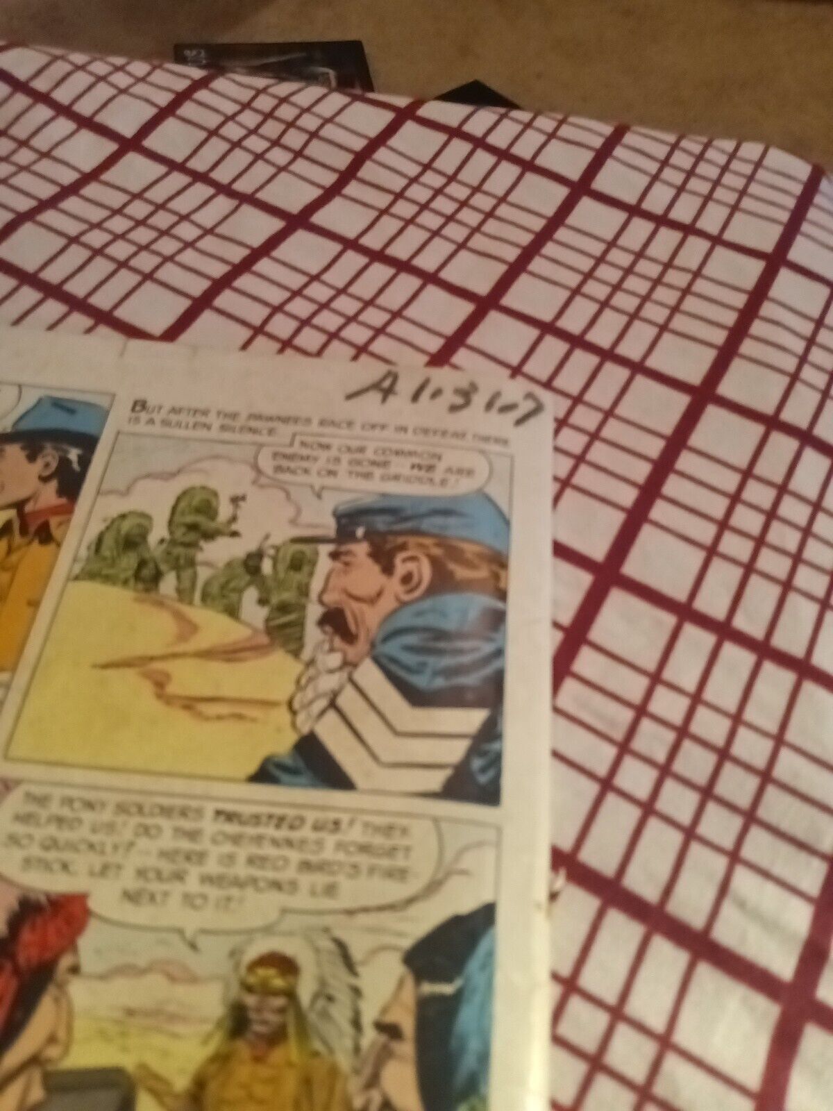 Lee Hunter Indian Fighter 779 Dell 1957 Four Color Comic Book Silver ...