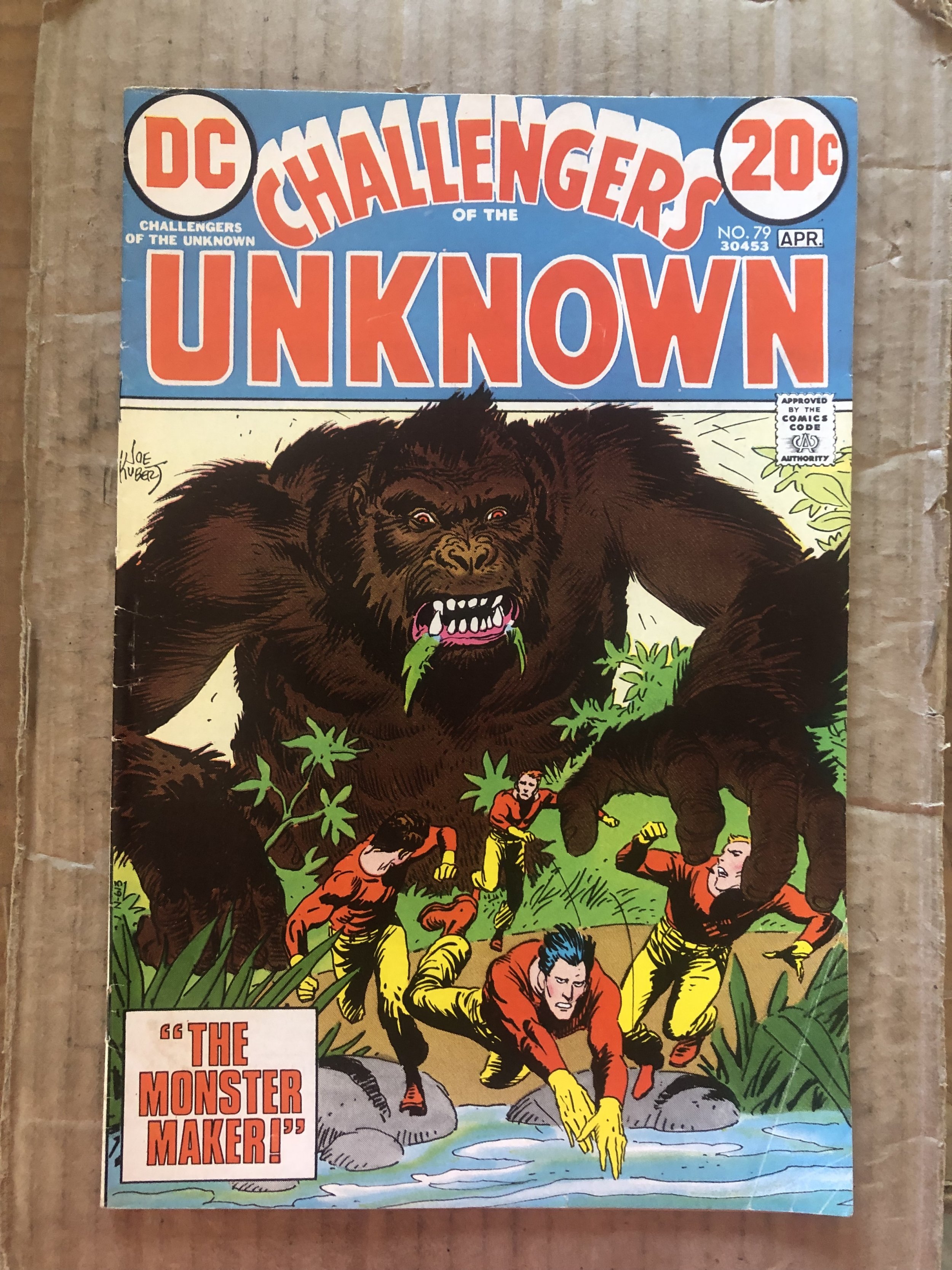 Challengers of the Unknown #79 (1973) | Comic Books - Bronze Age, DC ...
