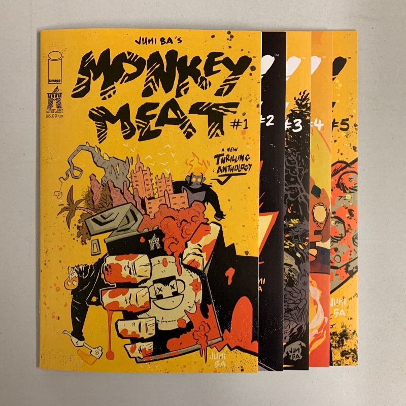 Monkey Meat #1-5 Set (Image 2022) 1 2 3 4 5 Juni Ba (9.0+) | Comic ...
