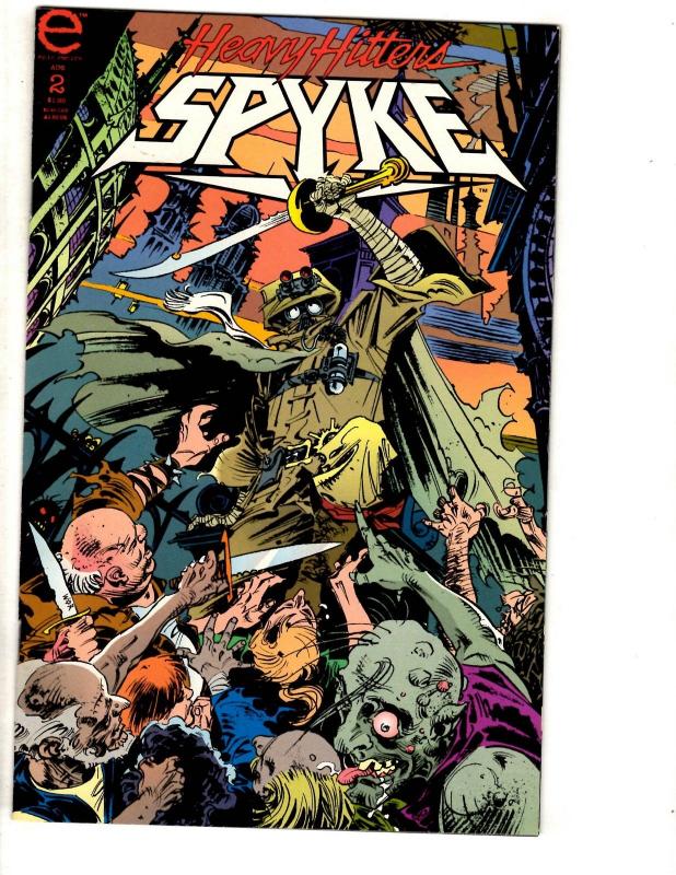 8 Marvel Epic Comics Heavy Hitters Spyke # 1 2 3 4 + Terrarists # 1 2 3 ...