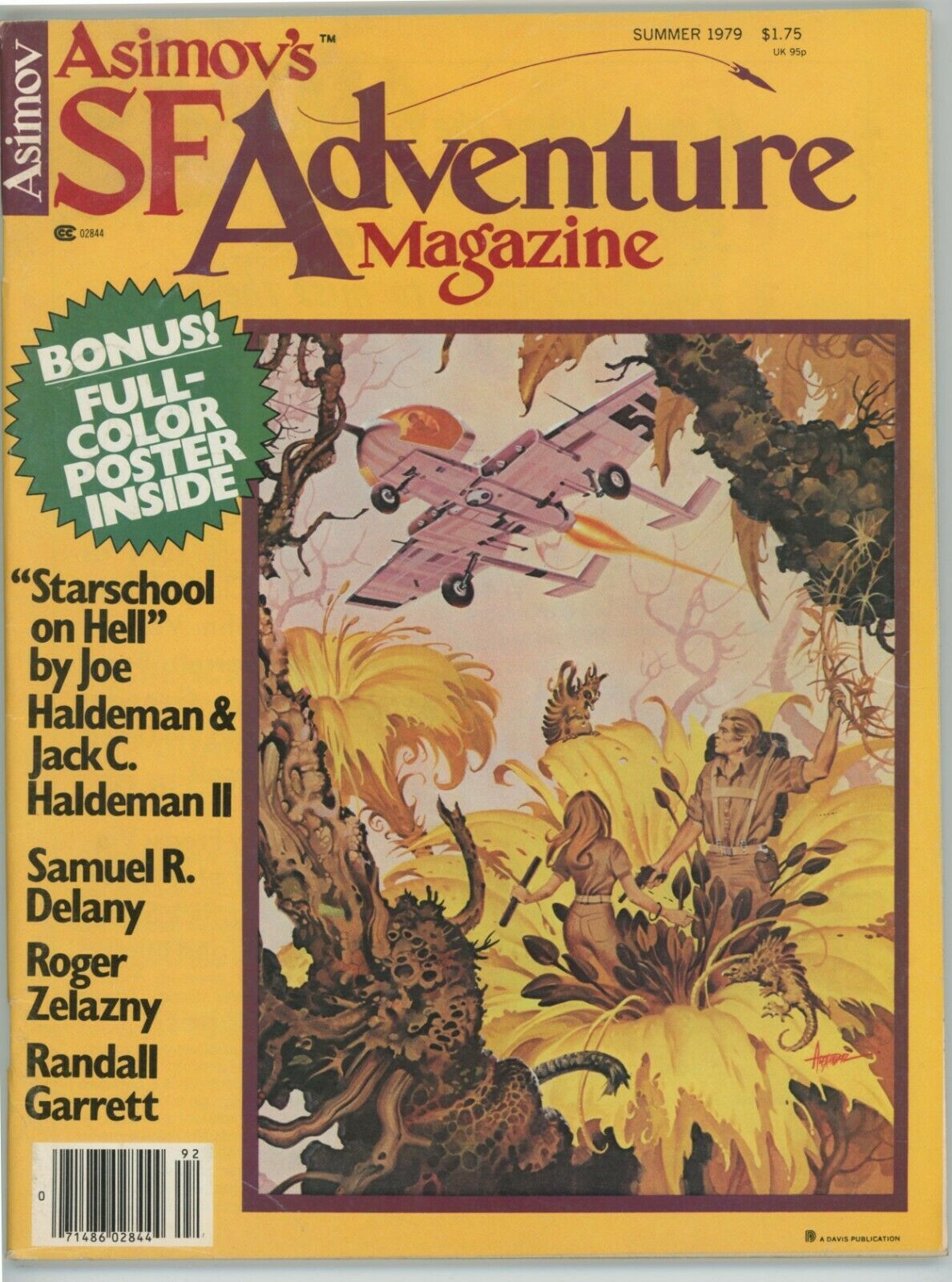 Asimov’s SF Adventure Magazine 1 2 3 VFNM 9.0 1978-1979 Bronze Age Has ...