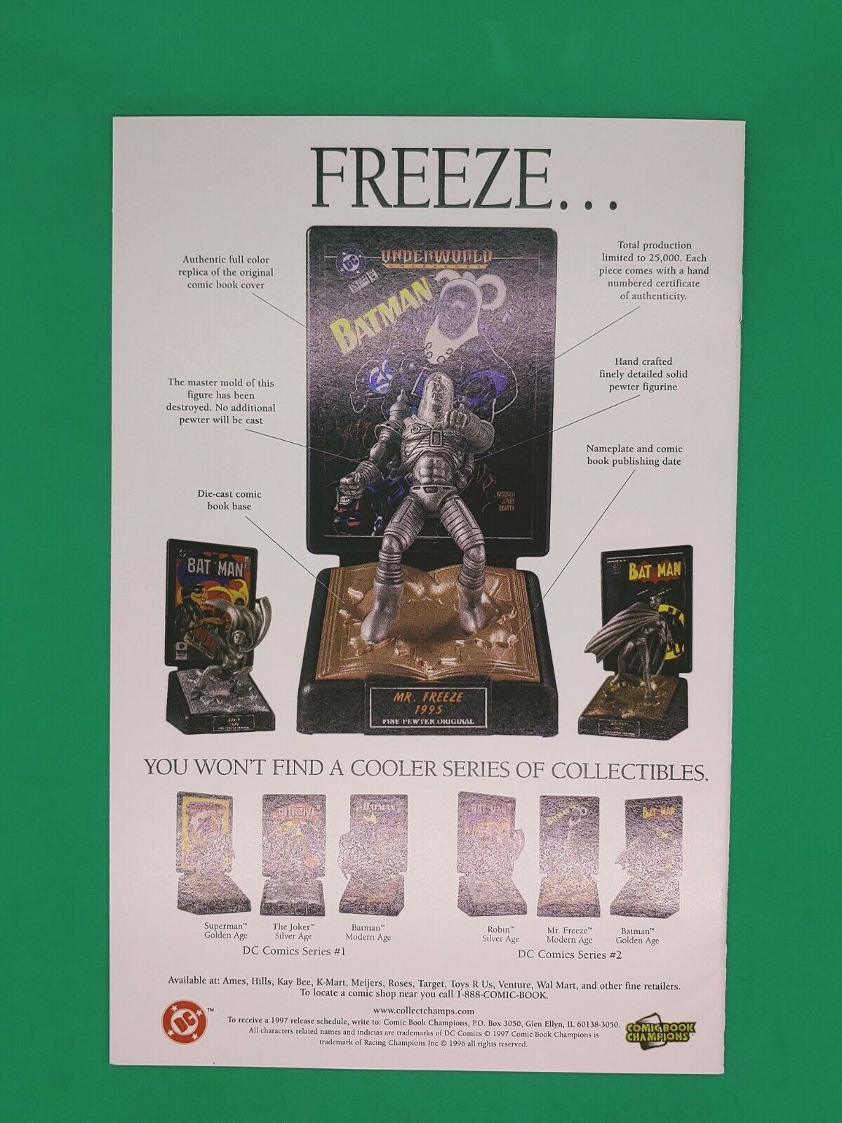 Batman #549 "The Penguin Returns Part 2 The Egyptian Falcon" NM- DC ...