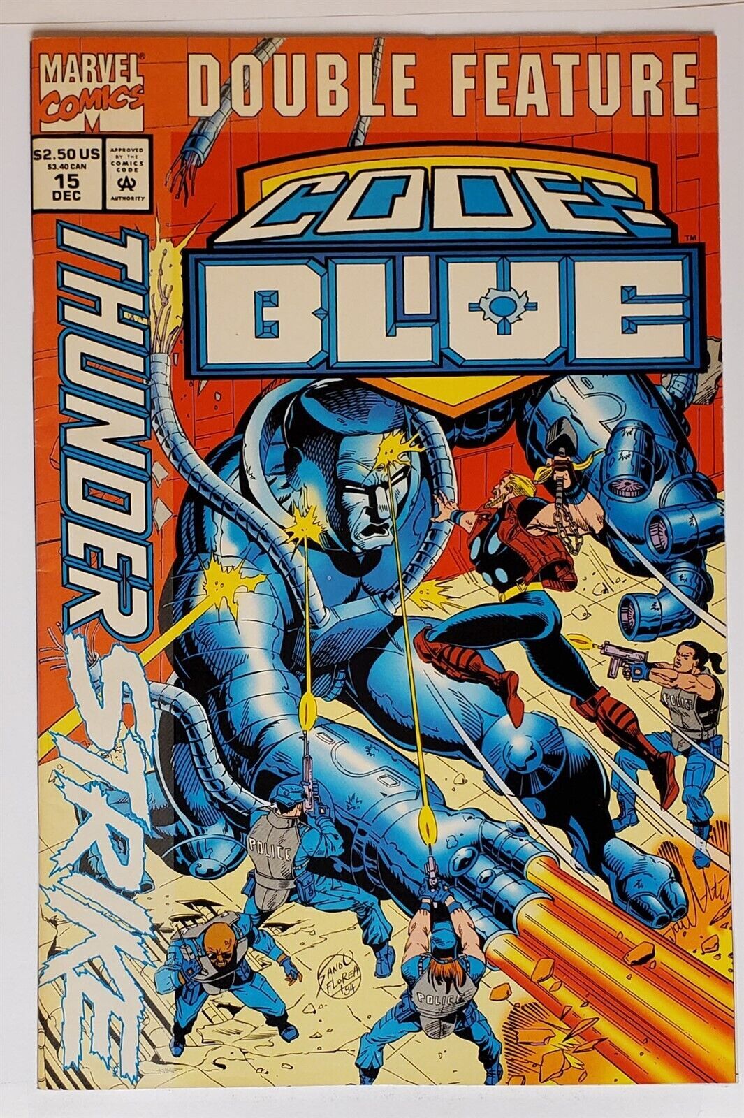 Marvel Double Feature ... Thunderstrike / Code Blue #15 (Dec 1994 ...