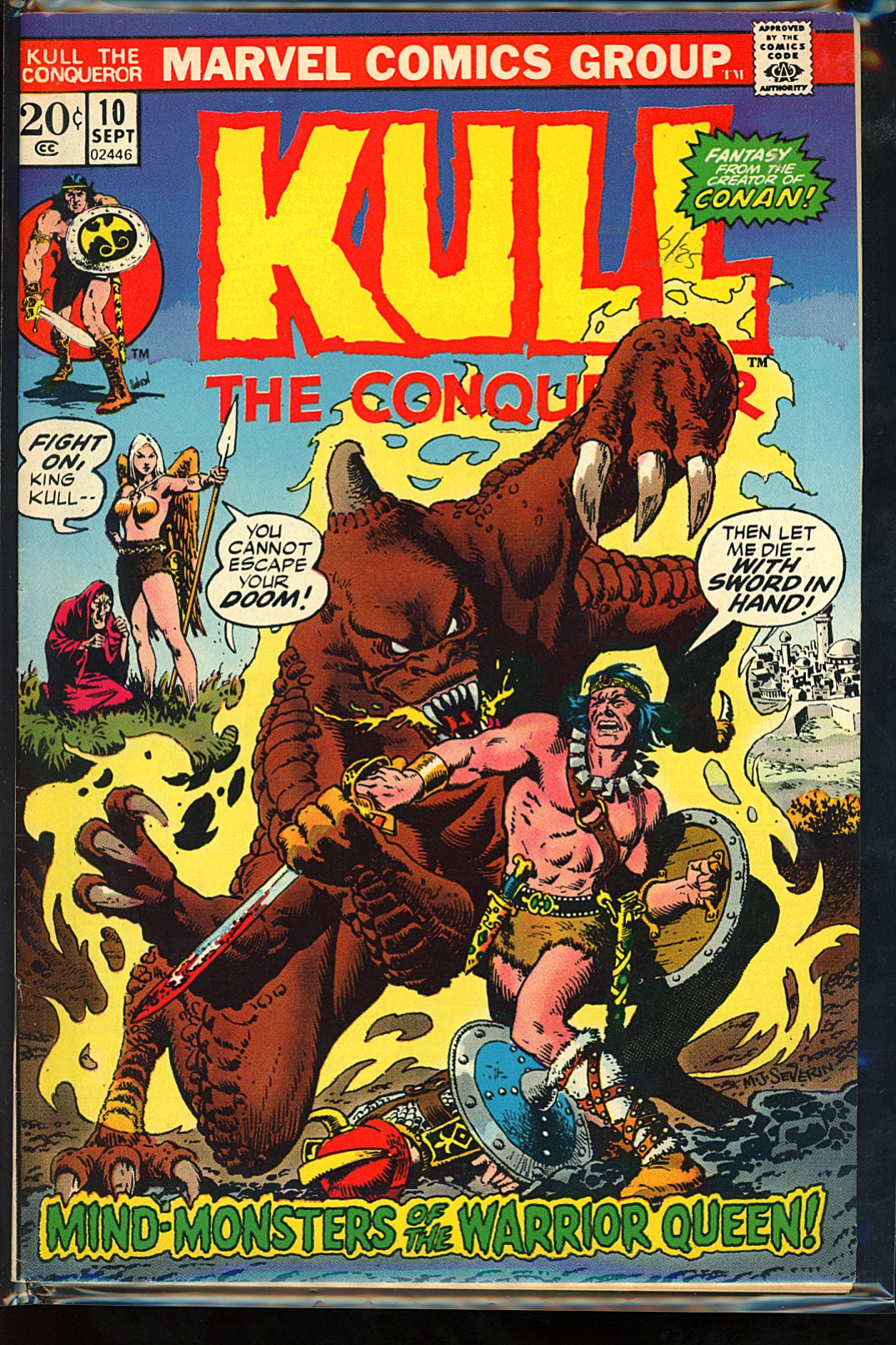 Kull the Conqueror #10 (1973) | Comic Books - Bronze Age, Marvel / HipComic