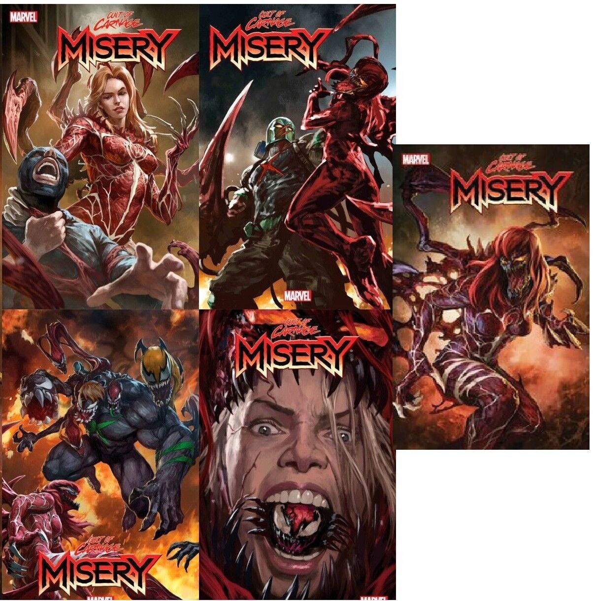 (2023) Cult of Carnage Misery #1-5 Complete Set! 1 2 3 4 5! | Comic Books - Modern Age, Marvel ...