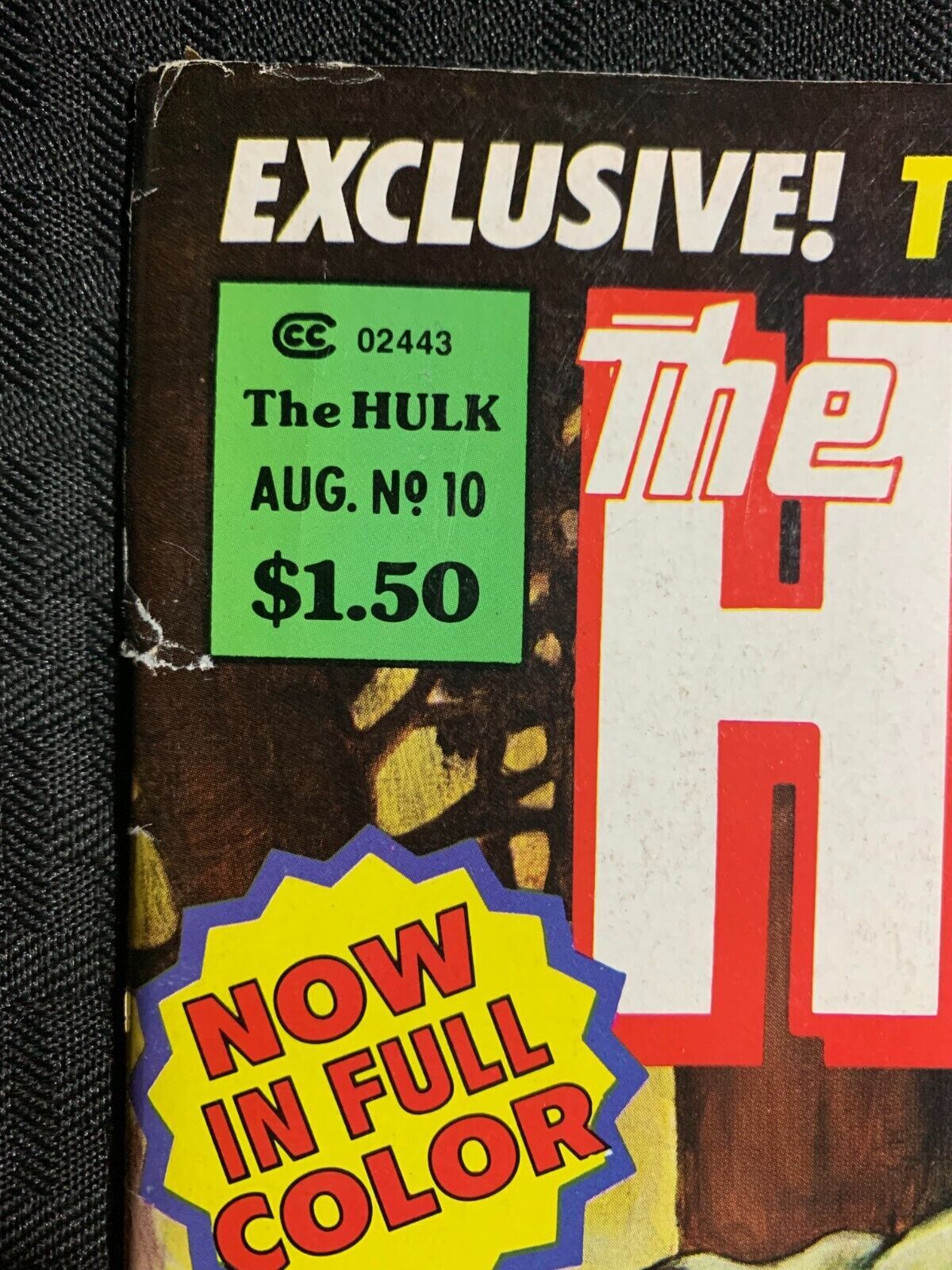 1978 (RAMPAGING) HULK Magazine #10 GD 2.0 Thunder of Dawn / Ron Wilson ...