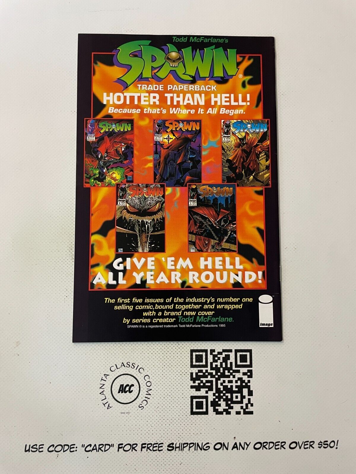 Spawn # 32 NM Image Comic Book Todd McFarlane Angela Clown 19 LP7 ...