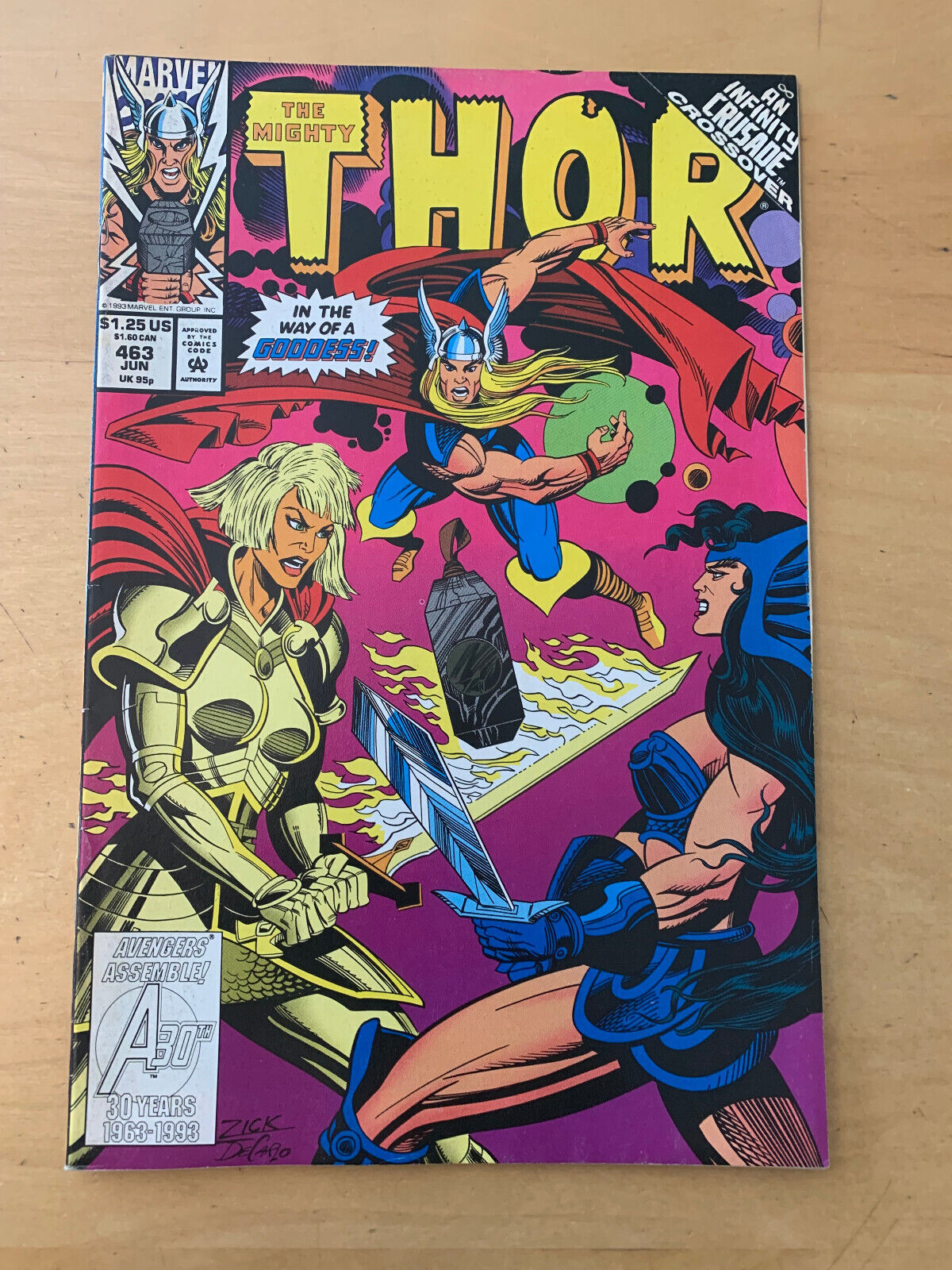 Thor 463, SEE Pics for Grade, 1st Print, Infinity Crusade Crossover ...