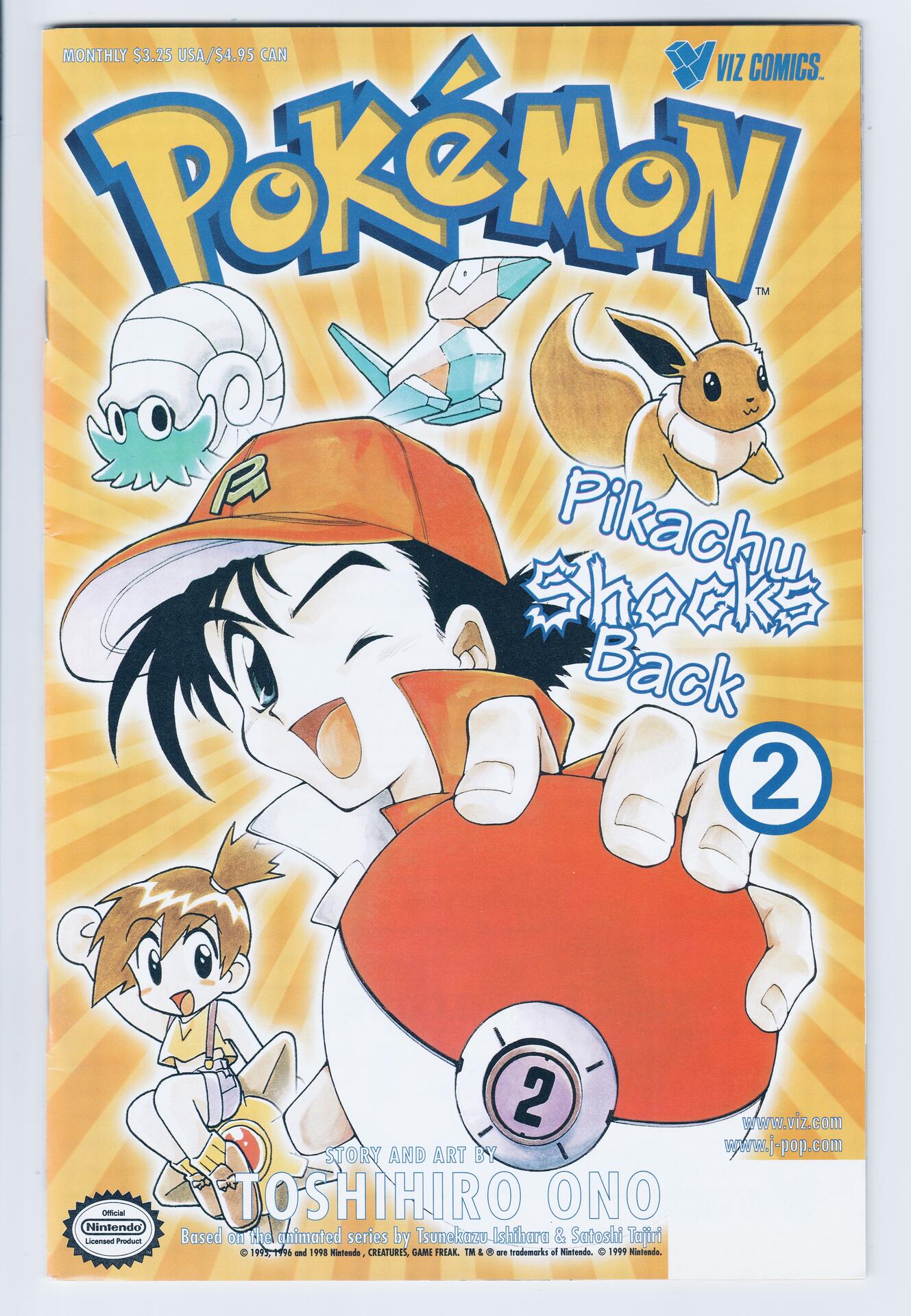 Pokemon: Pikachu Shocks Back #1 -4(1999) | Comic Books - Modern Age ...