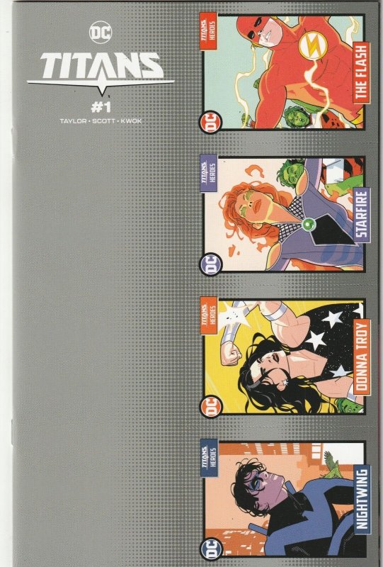 Titans # 1 Trading Card Variant Cover NM DC 2023 [P5] | Comic Books ...