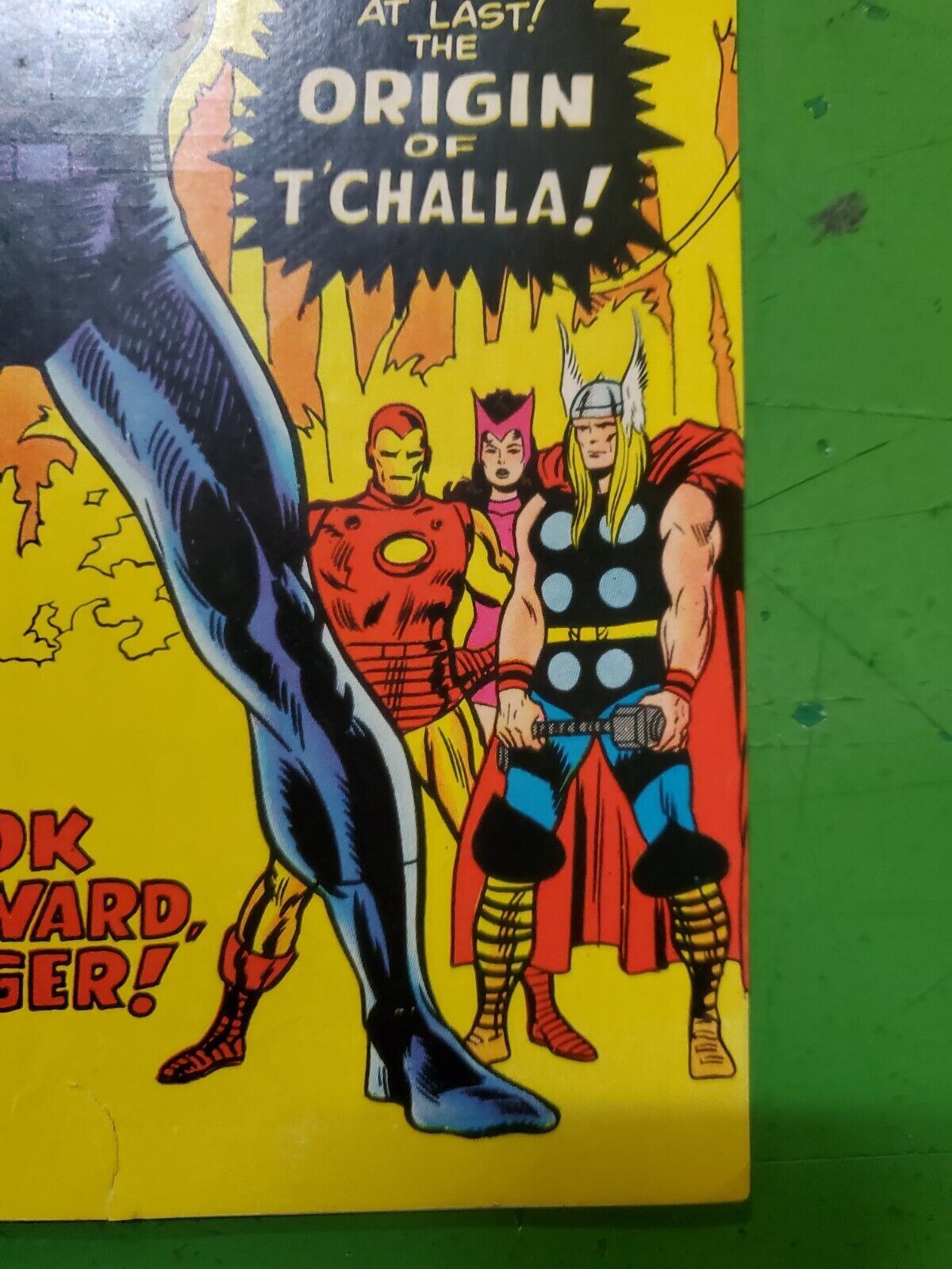 Avengers #87 Death of T'Chaka Origin of the Black Panther! 1971 Marvel ...