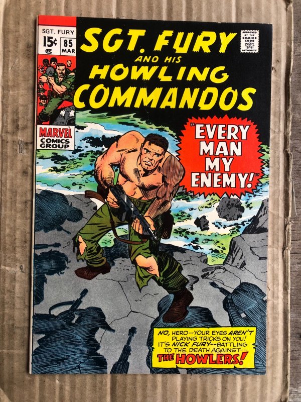 Sgt. Fury #85 (1971) | Comic Books - Bronze Age, Marvel, Sgt. Fury ...