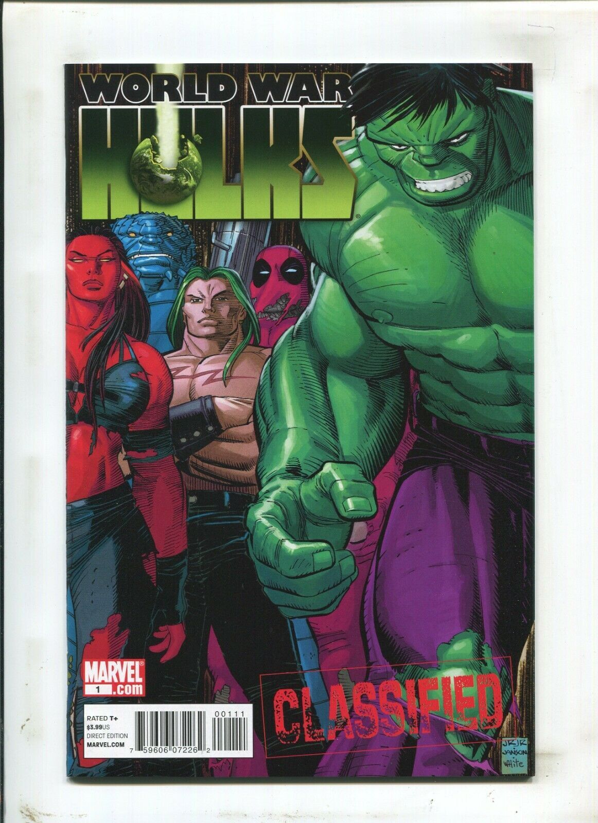 World War Hulks #1 - Newsstand (9.2 or better) 2010 | International ...