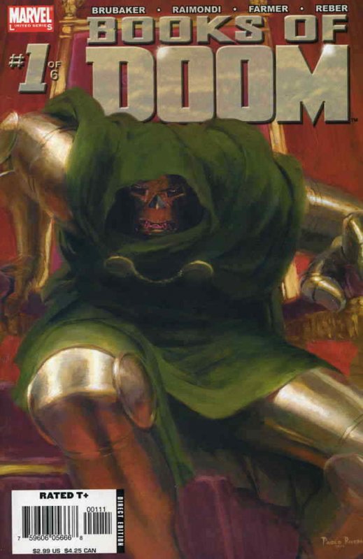 Books of Doom #1 FN; Marvel | Ed Brubaker Doctor Doom - we combine ...