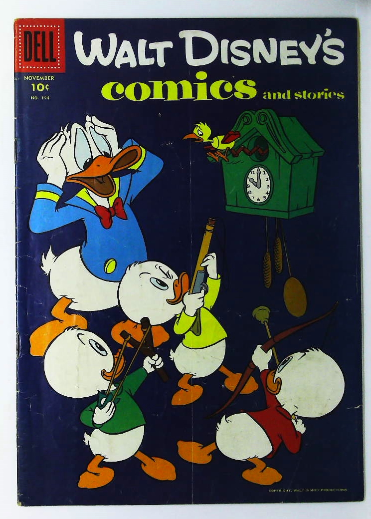 Walt Disney's Comics and Stories #194, NM (Actual scan) | Comic Books ...