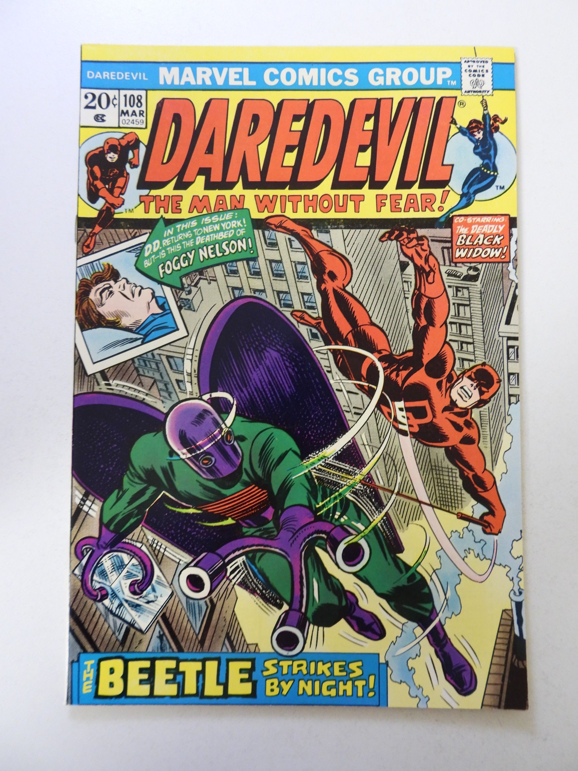Daredevil #108 VF+ condition MVS intact | Comic Books - Bronze Age ...