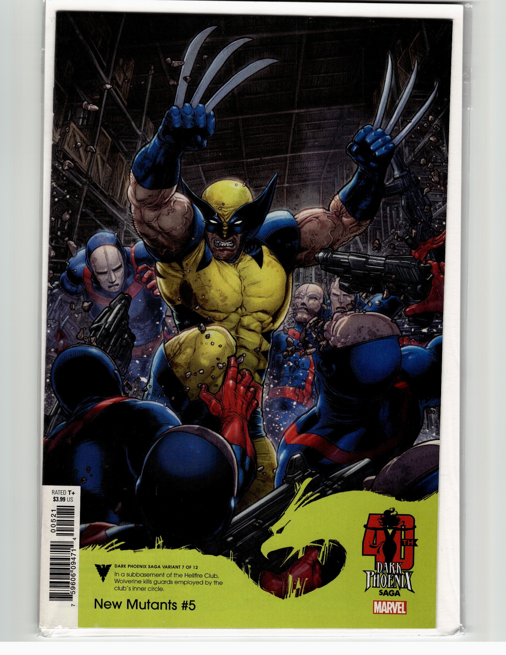 New Mutants #5 Juan José Ryp 'Dark Phoenix Saga 40th Anniversary ...