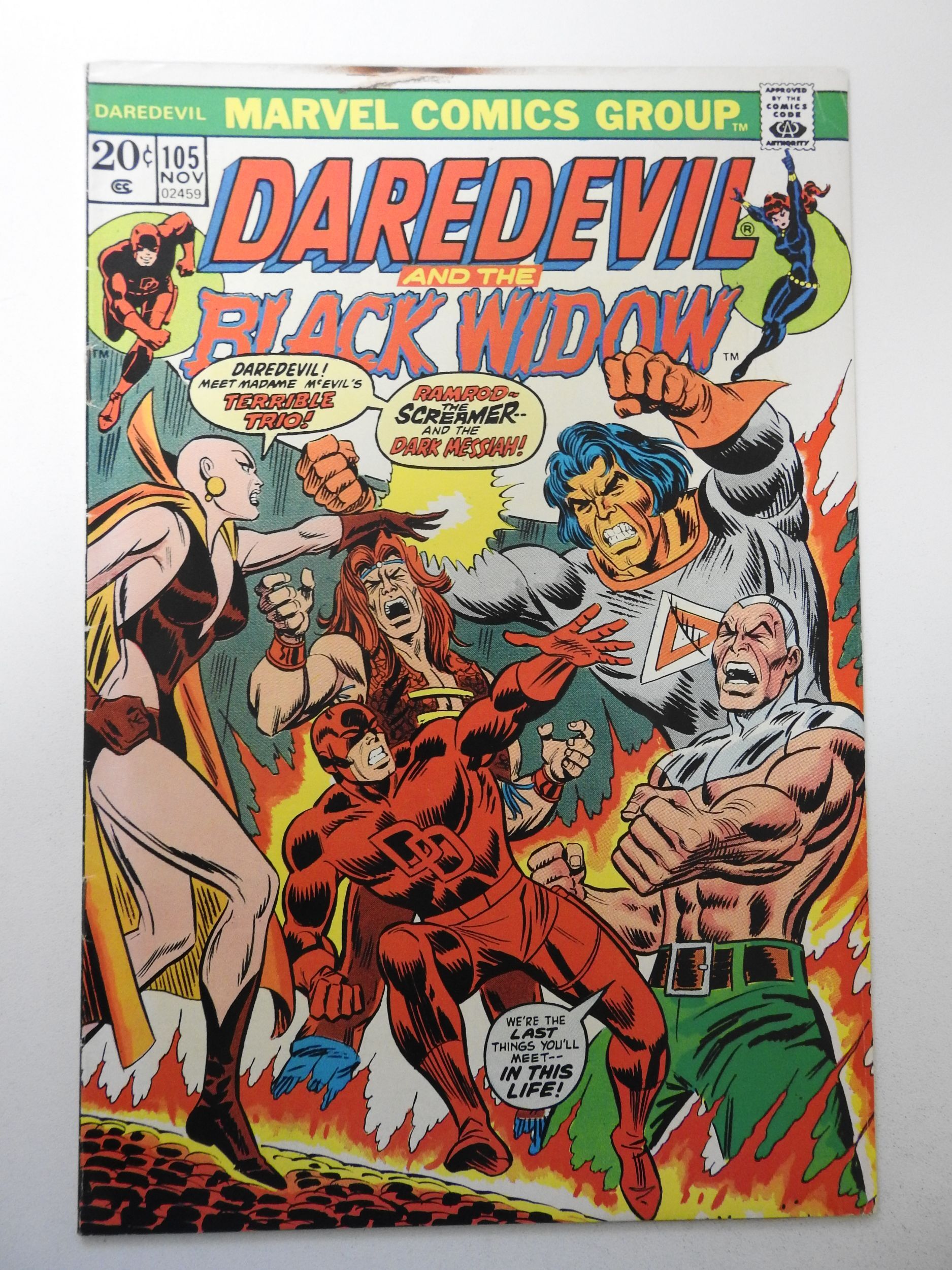 Daredevil #105 (1973) VG/FN Condition! | Comic Books - Bronze Age ...